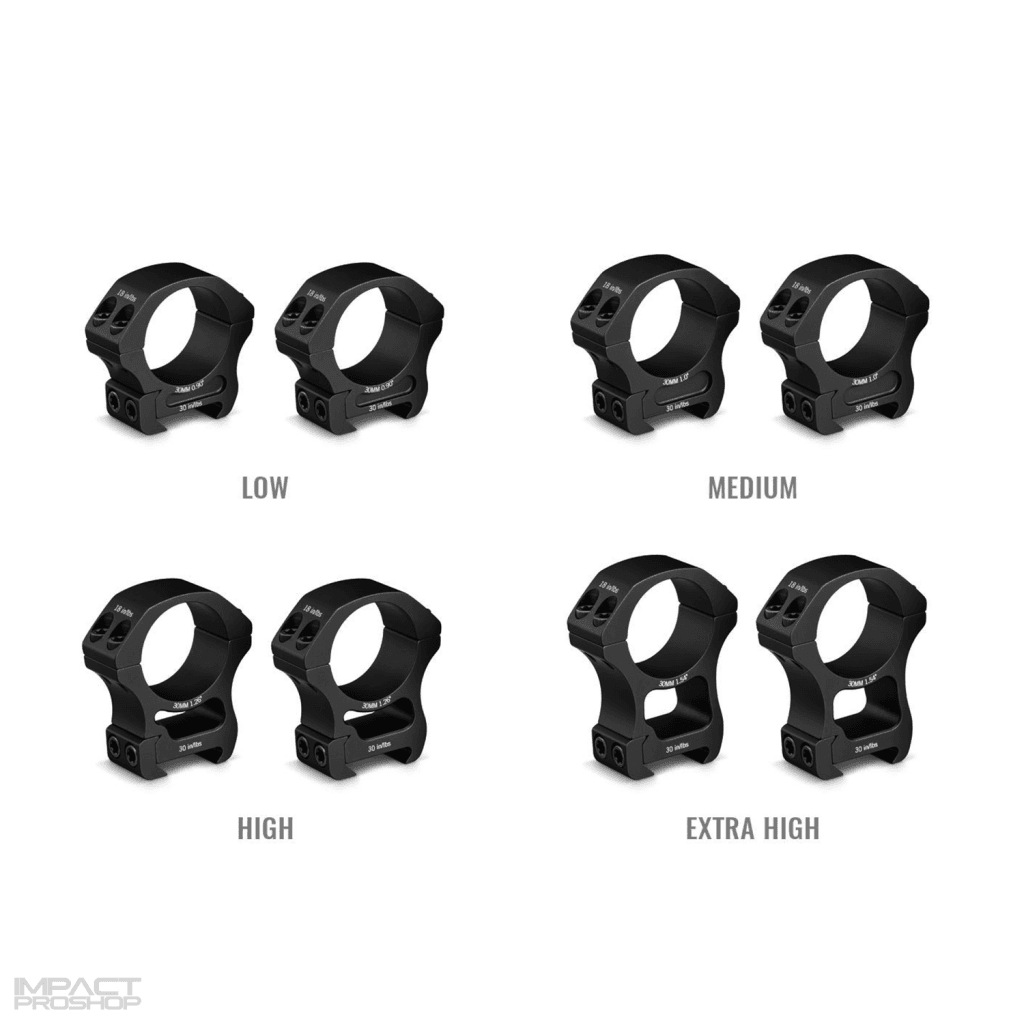 Vortex Pro Rings 34MM | Impact ProShop