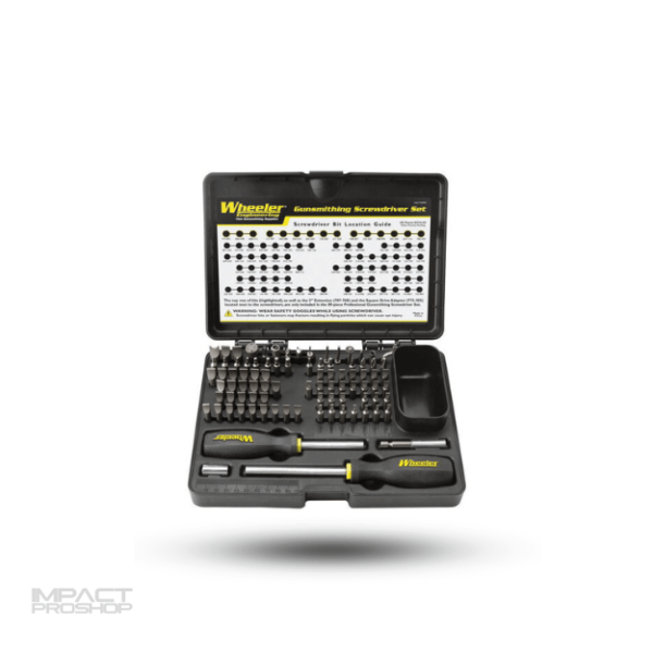 Wheeler 89 Piece Professional Gunsmithing Screwdriver Set
